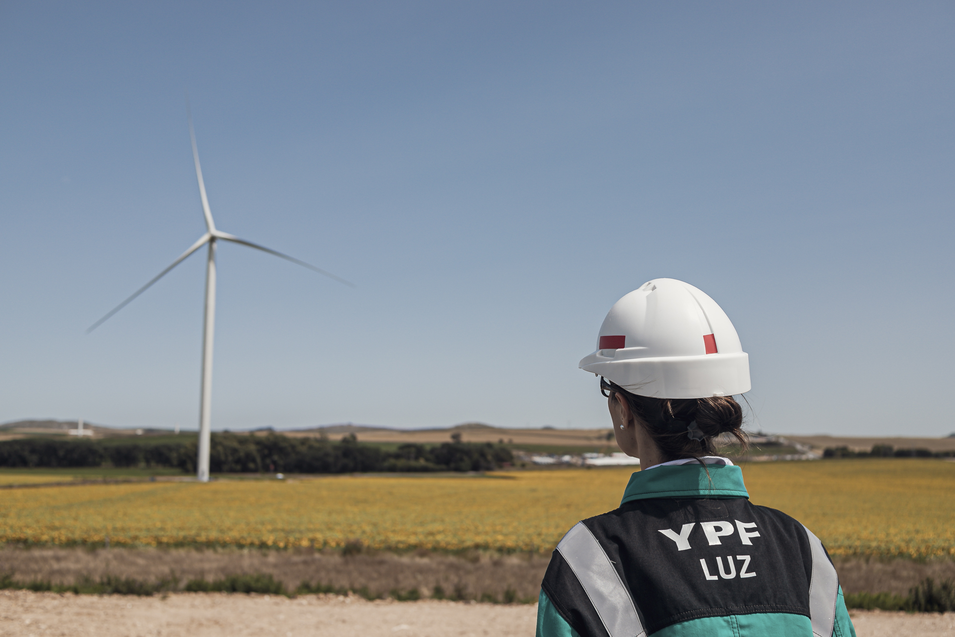 Inversión de u$s 80 millones: YPF Luz abre un nuevo parque eólico